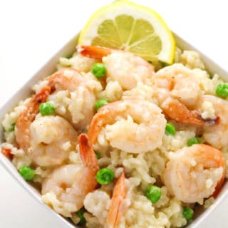 Easy Shrimp Risotto - Tastefulventure