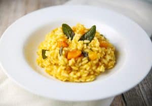 Butternut Squash and Sage Risotto - Tastefulventure
