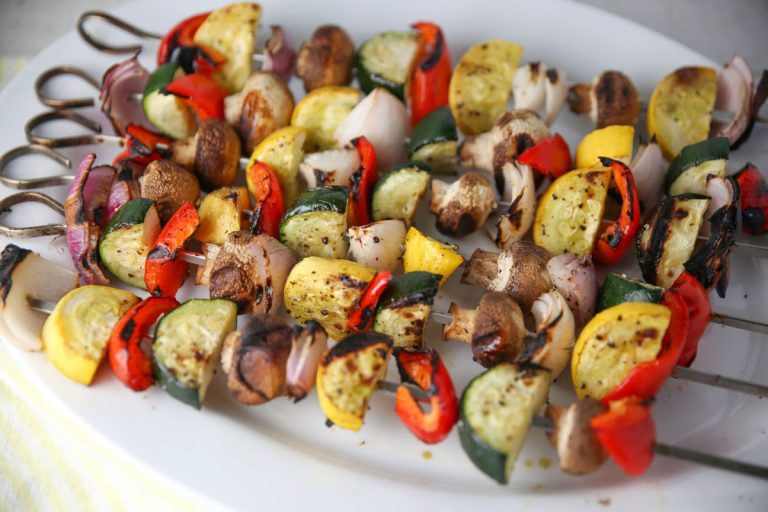 Grilled Veggie Skewers - Tastefulventure