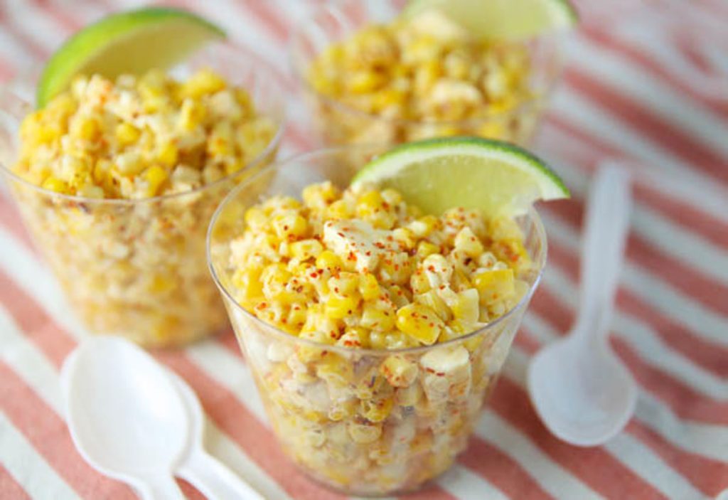 Mexican Street Corn in a Cup (Esquites) - Tastefulventure