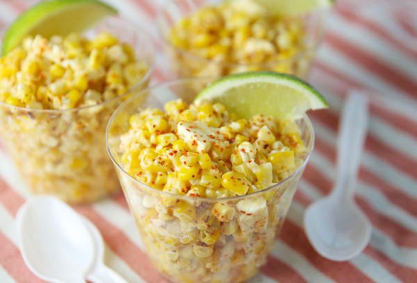 Mexican Street Corn in a Cup (Esquites) - Tastefulventure